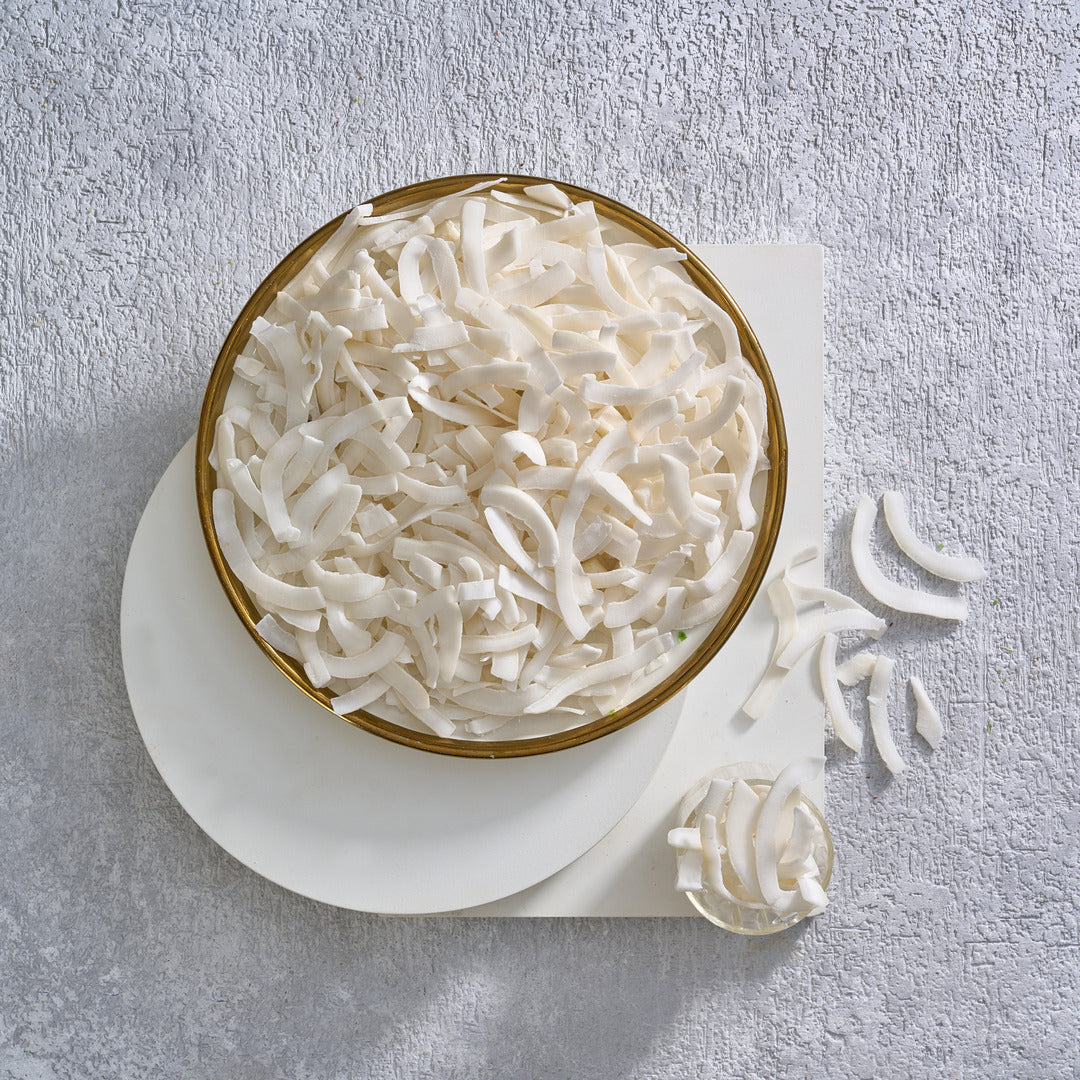 جوز هند مجفف شرائح – Snacks Roastery